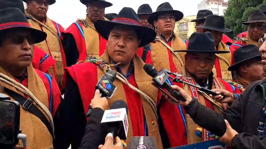 Ponchos Rojos se reunirán con Arce este martes y piden resultados y no ...